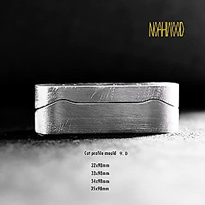 NOAHWOOD Fingerboards 8.0 Deck100mm X 33mm Deck (Black-Yellow)