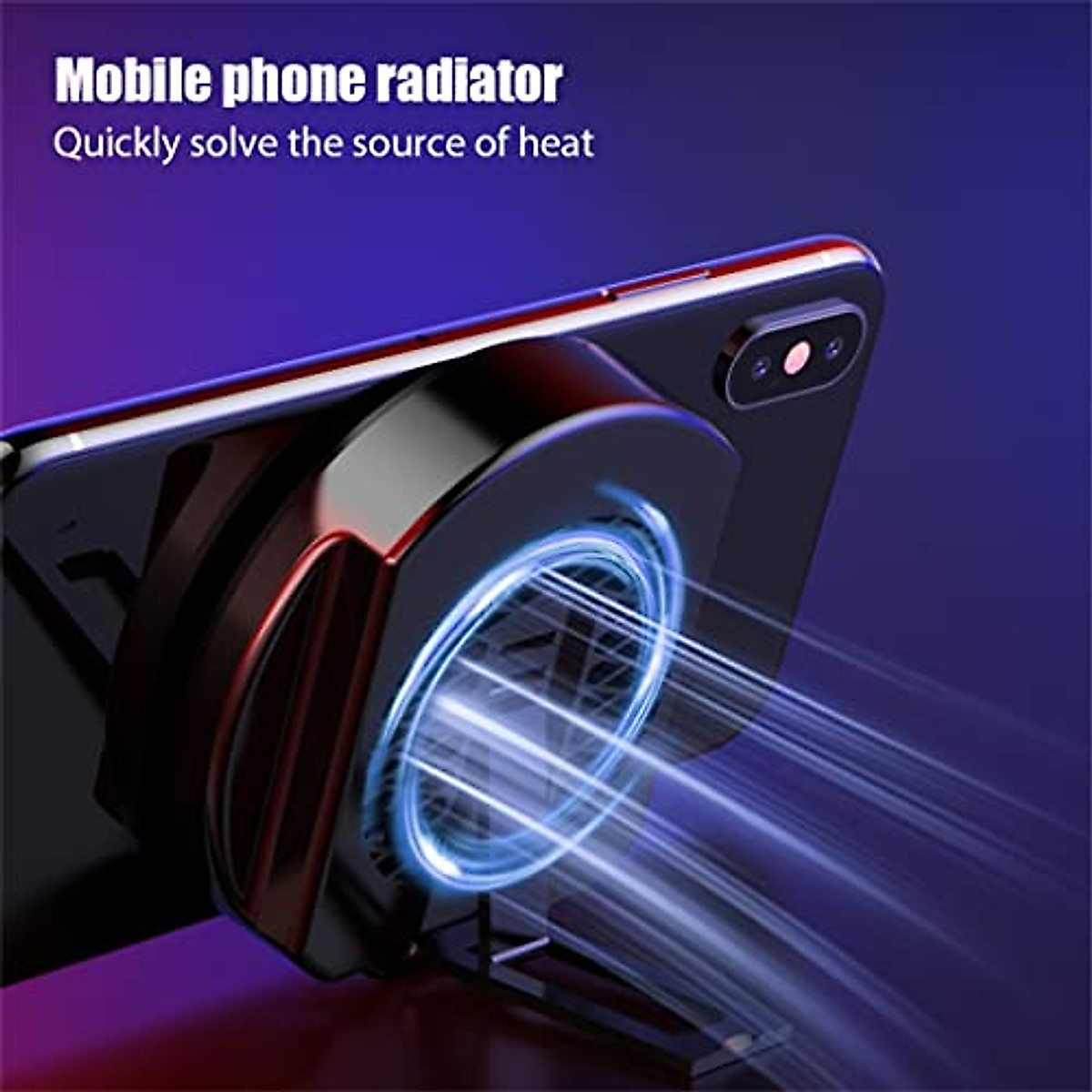 JYXDKD Universal Mobile Phone Radiator Gaming Phone Cooler Adjustable Portable Holder Heat Sink