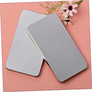 IMIKEYA 16 Pcs Tempered Film Storage Box Phone Case Container with Lid Containers with Lids Storage Cubes with Lid Jewelry Holder Lightweight Phone Shell Organizer Gift Box Tinplate Usb