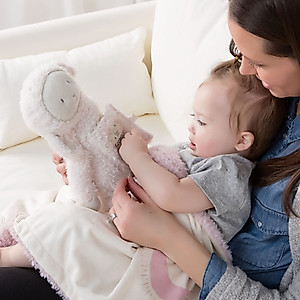 DEMDACO Goodnight Prayer Lamb Fuzzy White 11 Inch Plush Figure