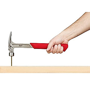20 OZ Smooth Face Rip Claw Hammer w/ I Beam Design Handle for Milwaukee