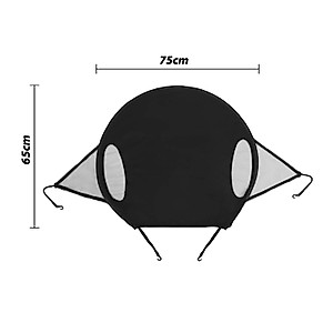 Sun Shade for Stroller Cover Universal Pushchair Pram Umbrella Canopy Sun Cover Shade Canopy Stroller Cover UV Protection Cover for Stroller Pushchair Prams Baby Cart Sun Shade Protector