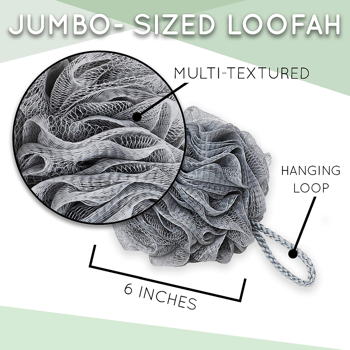 Wise Friends Crystal Hair Eraser, Crystal Hair Remover Painless Exfoliation Loofah Back Scrubber