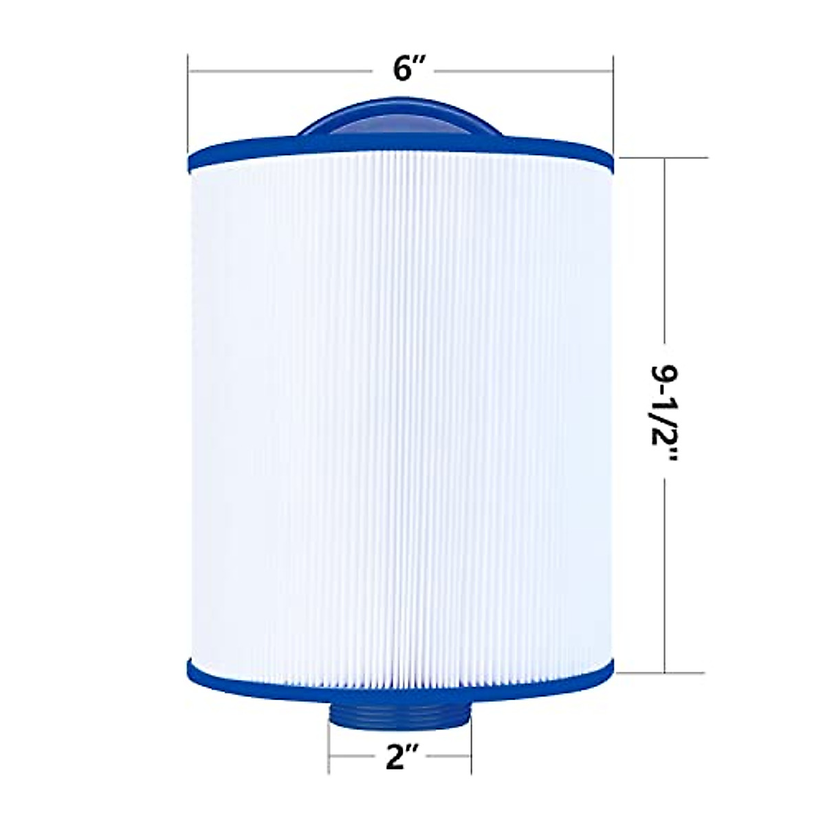 Cryspool PMA40L Spa Filter Compatible with 6CH-402,PMA40L-F2M,X268543,Master Spas Twilight X268365,X26851,X268514, 40 sq.ft, 2 Pack.