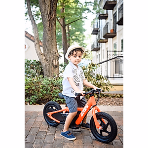 BROC USA Ebike for Kids, 12 Inch 24V Battery Operated, Red