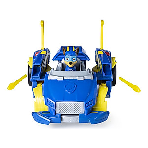 Paw Patrol, Mighty Pups Super Paws Chase’s Powered Up Cruiser Transforming Vehicle