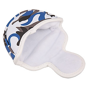 Golf Builder Blue Camouflage Golf Club Mid Mallet Putter Head Cover Small Mallet Cover with Magnetic Closure