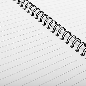 Rocutus Spiral Notebook,8 Pack Spiral Notebooks Small Notebooks Spiral Bound Notebooks Study Book College Notebooks, Subject Notebooks Planner Notebooks (8.2" x 5.5")