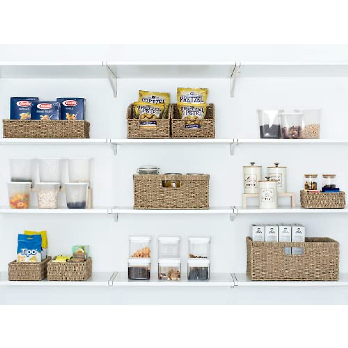 StorageWorks Seagrass Storage Baskets