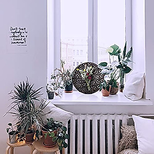 Tobacco Basket for home decor – Create a Simple & Clean Modern Look – Hang on The Wall for Instant Warmth & Depth – Get Creative with these tobacco baskets & Have Some Fun with Your Home Decoration