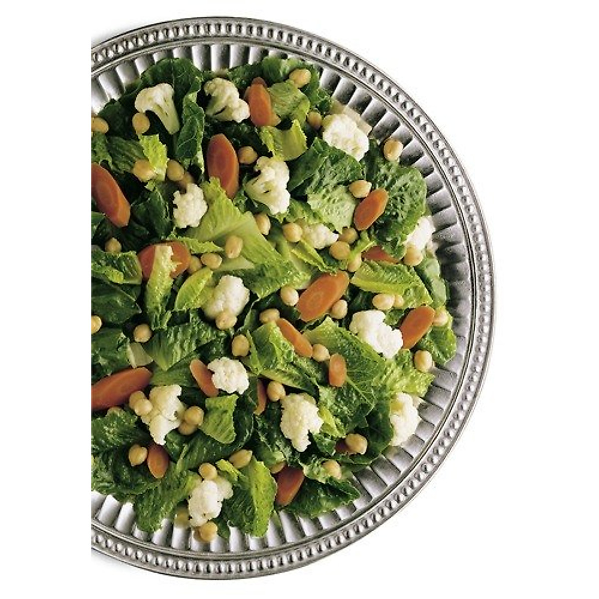 Wilton Armetale Flutes and Pearls Medium Round Serving Tray, 13.5-Inch