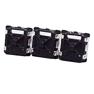 Ranked Gateron ks-15 Optical Key Switches for RGB Mechanical Gaming Keyboards | Plate Mounted (Gateron Optical Silver, 65 Pcs)