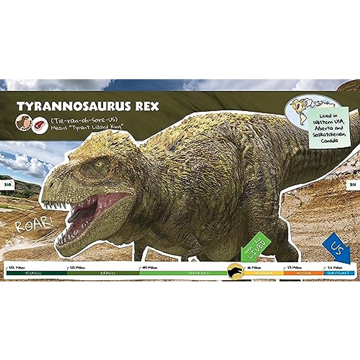 Dino Dana: Dino Field Guide (Dinosaur gift)