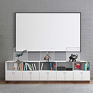 A+ DESIGN Clear Acrylic Display Case Assemble Collectibles Box Alternative Glass Case for Display Action Figures Home Storage & Organizing Toys (10x10x10 inch; 25x25x25 cm)