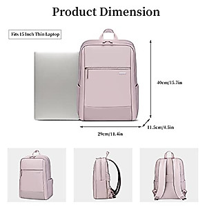 GOLF SUPAGS Laptop Backpack Anti Theft Slim Travel Backpack for Women Water Resistant College Bookbag Fits 15 Inch Thin Notebook