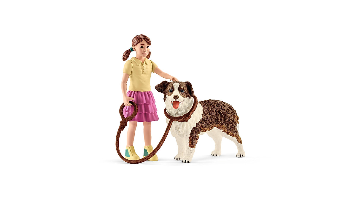 Schleich Dog Kennel Playset: Realistic Farm World Toy for Kids
