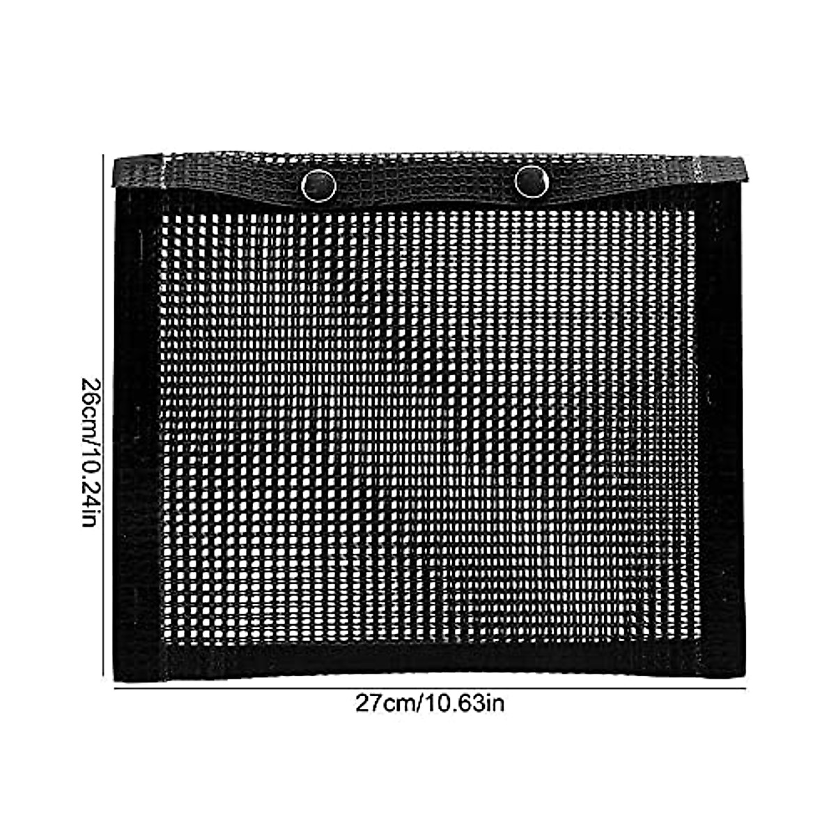 Non-Stick BBQ Grill Mesh Bag, Heat-Resistant Mesh Grilling Bag, Outdoor Picnic Tool(L)