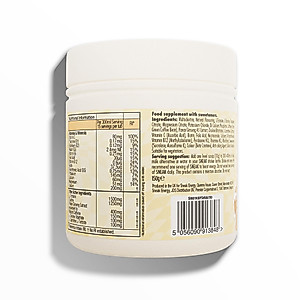 SNEAK | Vanilla Shake | Energy Drink for Milk or Milk Alternatives | Zero Sugar, No Artificial Flavours, Natural Energy | 15 Servings