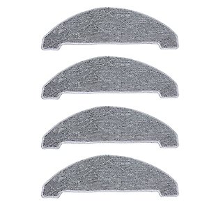 HEEPDD 4Pcs Vacuum Cleaner Mop Cloths, Replacement Fiber Sweeper Cleaning Mop Cloth for VIOMI S9 Robot Vacuum Accessories