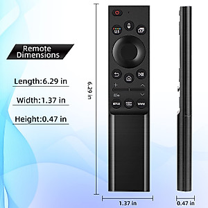 2021 New BN59-01357F Voice Replace Remote Control for Samsung Smart Bluetooth The Frame QLED 4K 8K Smart TV Sub BN59-01357B BN59-01357C TV QLED Series Q60A Q70A Q80A QN85A QN90A QN800A QN900A