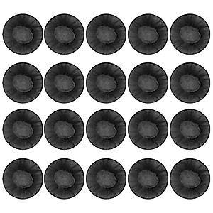 Healifty Headphone Ear Covers 100pairs Non- Earcup Most Stretchy Fit Headphone Fabric Earpad Cover Woven Disposable Headphones of Earpads on Sweatproof Sleeve Headphone Earpads