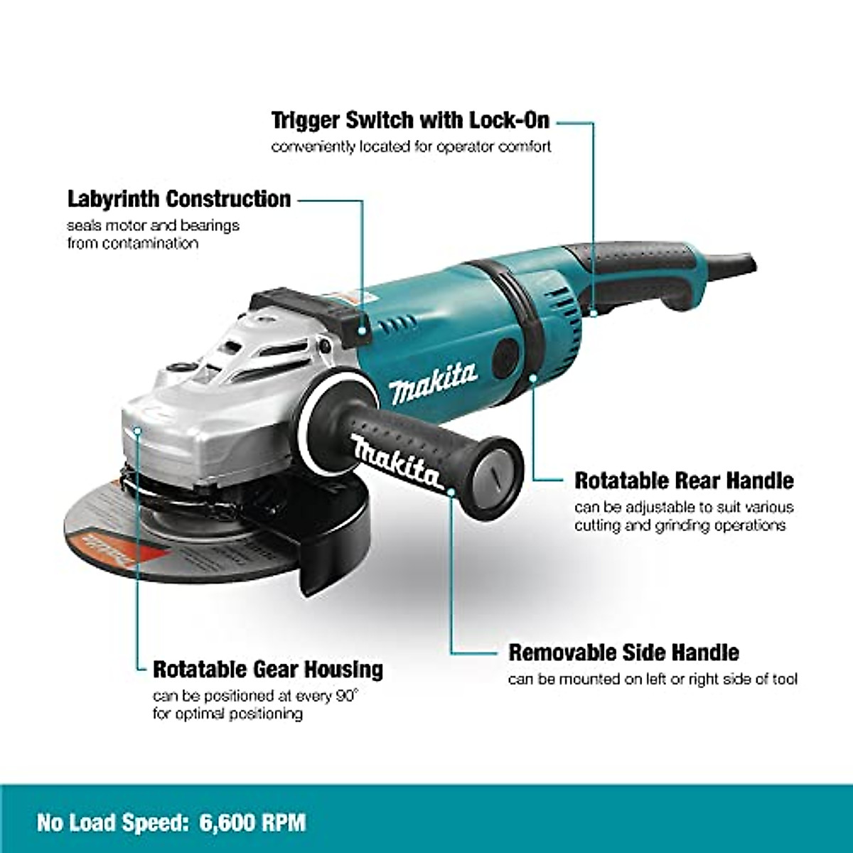 Makita GA9040S 9" Angle Grinder