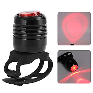 Mountain Bike LED Warning Rear Light USB Charging Taillight Cycling Accessory
