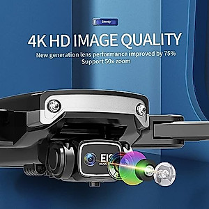 RKSTD Mini RC Drone With Camera - HD RC Drone For Kids, Fpv Adult Beginner RC Drone, One Button Takeoff/Landing, Gravity Sensor, Gesture Control, 3D Flip, Voice Control