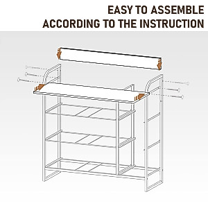 VredHom Wide Fabric Dresser Tower, 7 Drawers Fabric Closet Dresser Closets Storage Units with Sturdy Steel Frame, Wood Top & Easy Pull Fabric Bins for Bedroom, Living Room, Hallway, Entryway, Closets