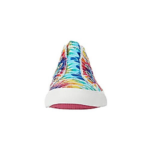 Blowfish Malibu Girls Play-k Sneaker, Rainbow Tie Dye, 2 Little Kid US