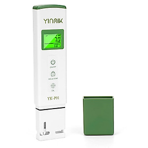 YINMIK PH Meter and Salinity EC TDS Temp Meter Combo Tester