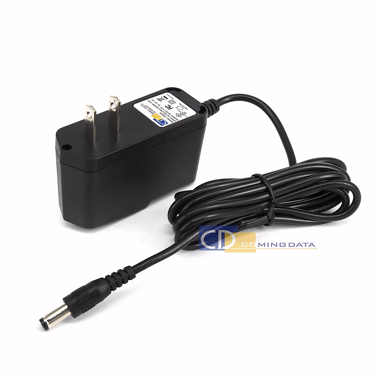Coming Data 5V 2A 10W AC/DC Adapter Power Supply w/5.5x2.1/2.5mm DC Barrel Connector (UL Certified)