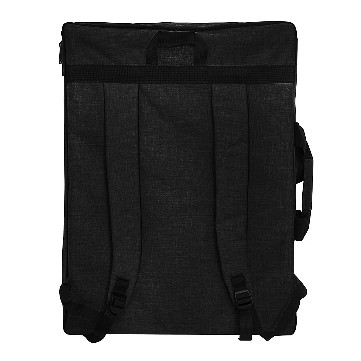 Art Portfolio Carry Bag 4K Canvas Artist Backpack Adjustable Shoulder Bag Tote Artist Portfolios Case Water-Resistant Drawing Board Bag for Art Supplies Storage Transport Traveling, 26 x 19 Inch