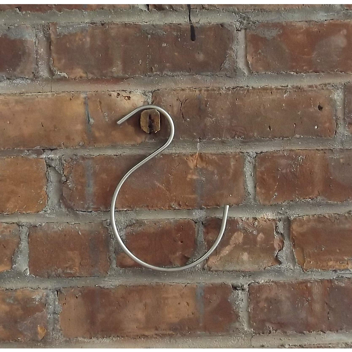 NAHANCO SHKLGBC Jeans Hooks - 7" Satin Chrome - 12 Count