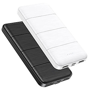 UYAYOHU Portable-Charger-Power-Bank - 15000mAh 2 Pack Power Bank Dual USB Output 5V3.1A Fast Charging Portable Charger Compatible with All USB Devices and Smartphones