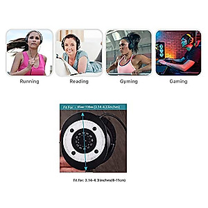 Aleicx 2 Pairs Washable Sanitary Earpads Headphone Covers Compatible/Replacement for Bose Noise Cancelling 700 (NC700)/QC45/35/25 Headphones Ear pad, Earcup Good for Gym, Training, Gaming