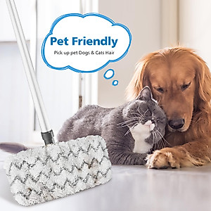 1940 Bissell Steam Mop Pads for Bissell PowerFresh Steam Mop 1806 1544 1440 2075A 2685A 1940W 19404 Series, Model 19402 19408 1940a 1940f 1940q 1940t B0006 B0017, Part #5938#203-2633, 4 Pack