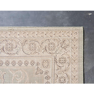 Unique Loom Versailles Collection Traditional Classic Medallion Floral Motif Area Rug (2' 2 x 3' 0 Rectangular, Green/ Ivory)