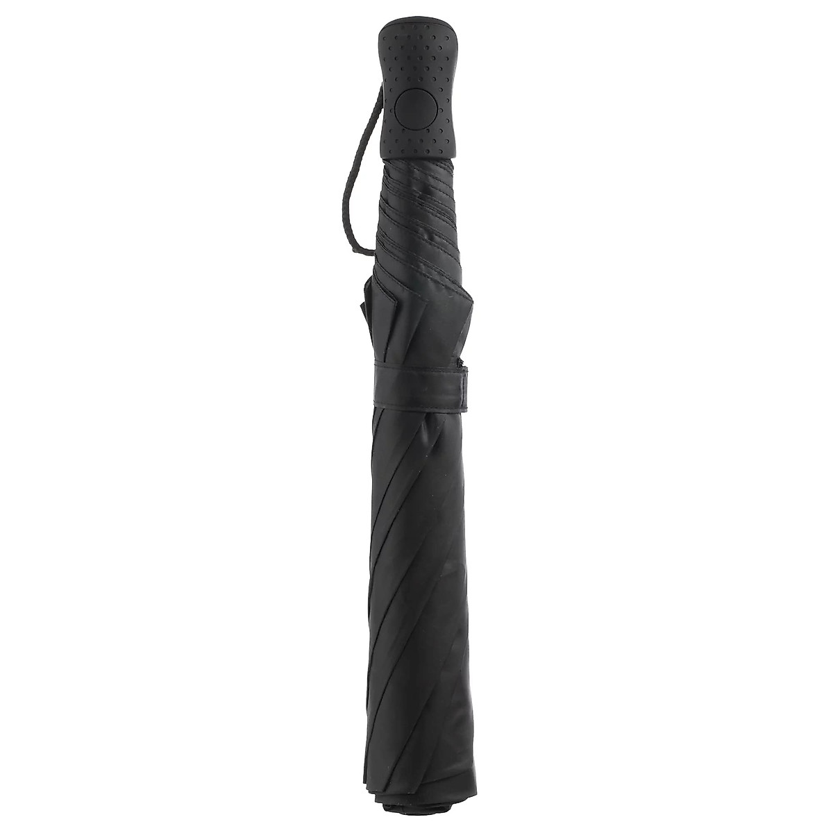 totes Auto Open Umbrella with NeverWet (Black)