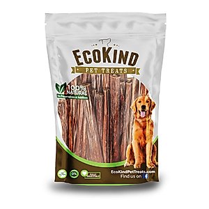 EcoKind Gullet Sticks | Premium All Natural Gullet Sticks for Dogs, Delicious Protein Rich Dog Chews, Fully Digestible Beef Dog Treats, Promotes Joint & Dental Health (30 - Pack)
