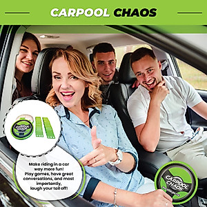 Carpool Chaos - Car Games, Travel Games, Road Trip Games, Travel Games for Kids 8-12, Road Trip Essentials Kids, Car Game Kids, Road Trip Essentials for Adults, Kids Travel Activity