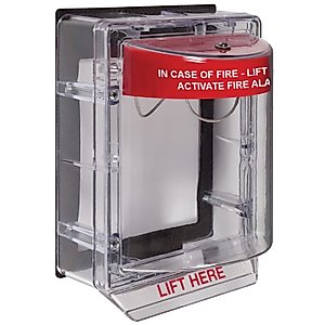 Safety Technology International, Inc. STI-3150 Weather Stopper without Horn with Clear Spacer, Protective Polycarbonate Cover