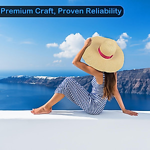 Fun Express Adult Floppy Sun Hats (set of 6 straw hats) Women's Apparel Accessories