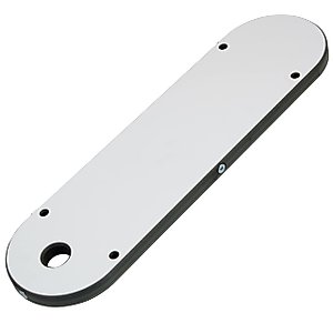 Phenolic Zero Clearance Insert for Delta Uni-Saw Contractor | Large Grizzly and Other Table Saws with a 13-3/8” x 3-3/4” x 1/2” Throat Plate Opening