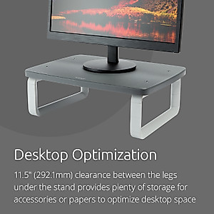 Kensington SmartFit Monitor Stand Plus for up to 24” screens - Gray (K60089)