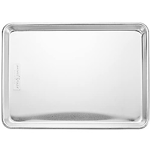 Nordic Ware Natural Aluminum Commercial Baker's Half Sheet and Big Sheet