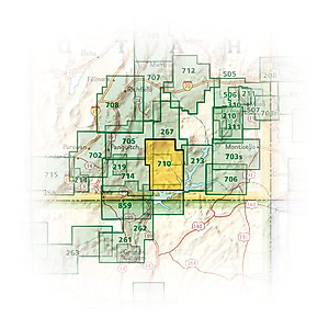 Canyons of the Escalante Map [Grand Staircase-Escalante National Monument] (National Geographic Trails Illustrated Map, 710)