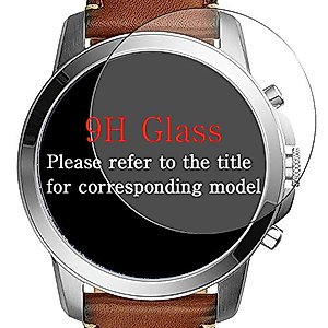 [3 Pack] Puccy Tempered Glass Screen Protector Compatible with Seiko 5 Sports SBSA030 Film Protectors Anti Scratch Bubble Free for Smartwatch