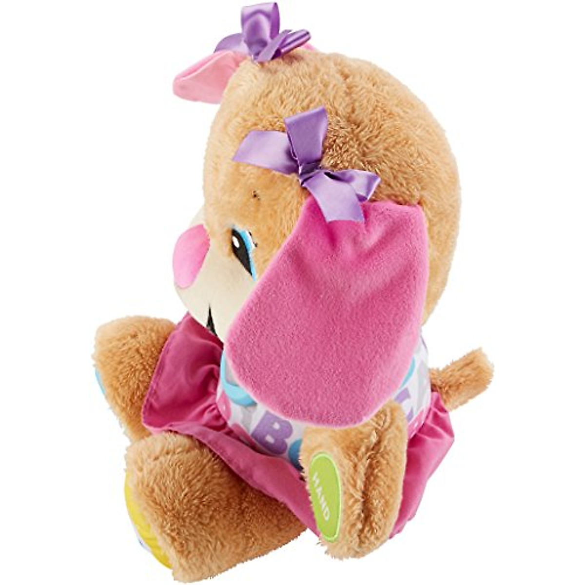 Fisher-Price Laugh & Learn Baby & Toddler Toy Smart Stages Sis Interactive Plush Dog With Music Lights & Learning Content For Ages 6+ Months