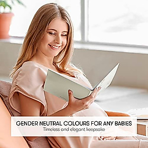 Pregnancy Journal for First-time Moms & Moms who Have Been There, Done That. Gender-Neutral Baby Keepsake. Memory Book for First time Moms